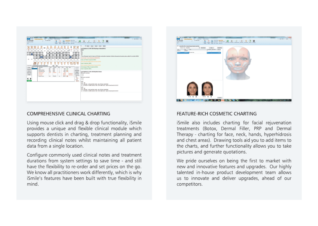 Features | iSmile Dental Software