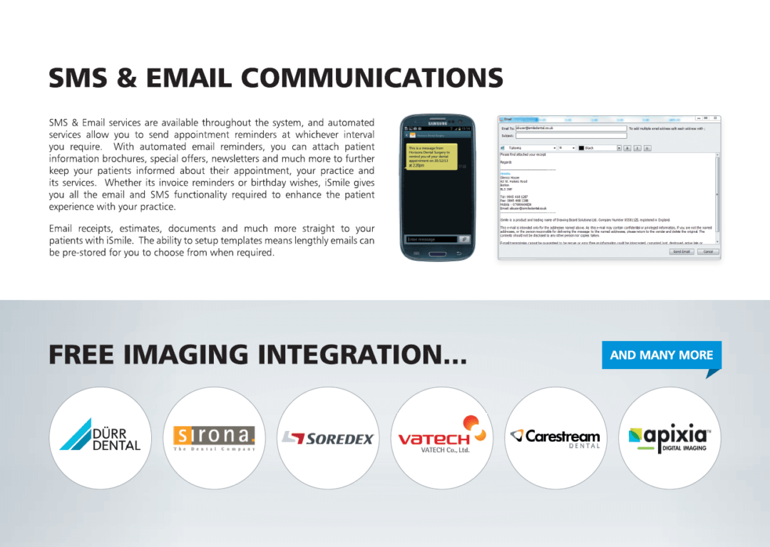 Features | iSmile Dental Software
